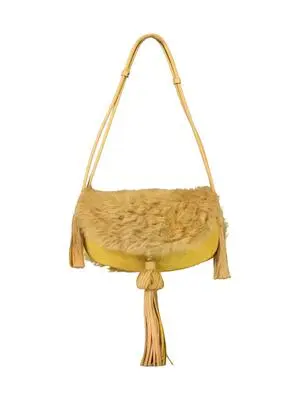 Ulla Johnson Paloma Shoulder Bag - Yellow