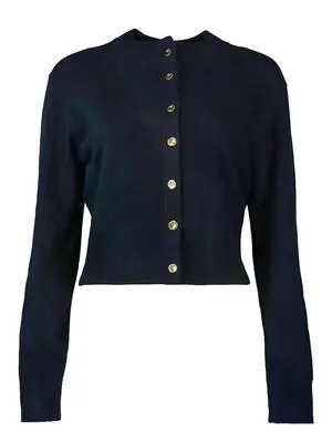 BRANDON MAXWELL Aubrey Button-Front Cardigan