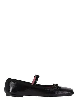 Vivetta Ballerina Bow-strap Ballet Flats - Black
