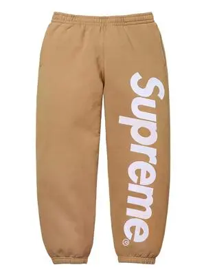 Supreme Logo Appliqué Track Pants - Neutrals