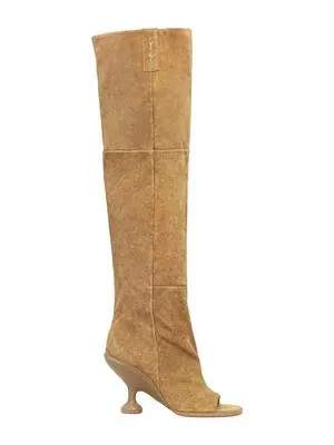 NAKED WOLFE 90mm Sculpted-heel Knee-high Boots - Brown