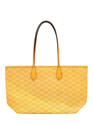 Moreau Small Saint Tropez Zip-top Geometric-pattern Tote Bag - Yellow