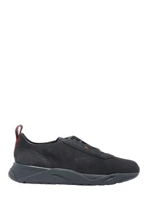 SANTONI Suede Sneakers