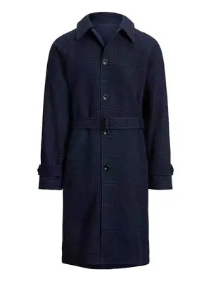 Polo Ralph Lauren Glen Plaid Pattern Coat - Blue