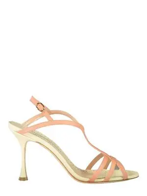 Manolo Blahnik 90mm Betgieb Sandals - Pink