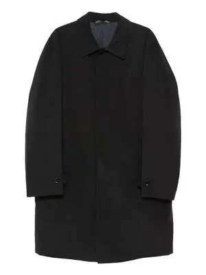 Brioni Collared Coat - Blue