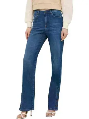 TWINSET Buttoned Jeans - Blue