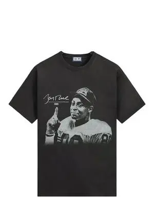 Kith Nfl Jerry Rice Jones Cotton T-shirt - Black