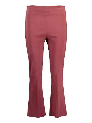 Avenue Montaigne Léo Cropped Trousers - Red