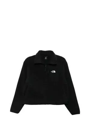 The North Face Zip-up Logo Sweatshirt - Black