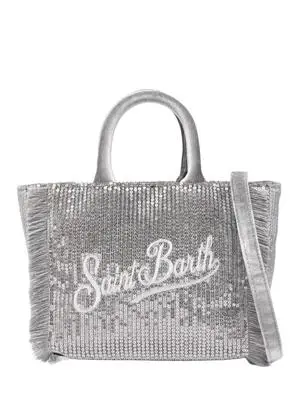MC2 SAINT BARTH Mini Vanity Tote Bag - Silver