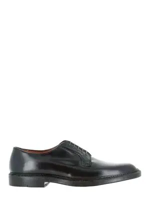 Alden 9901 Leather Derby Shoes - Black