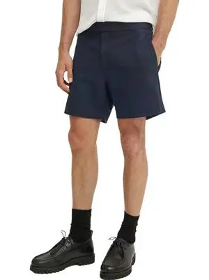 Theory Tailored Pocket Shorts - Blue