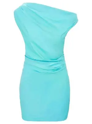 Staud Phare Mini Dress - Blue