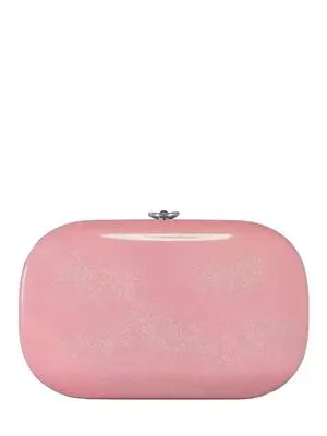Jeffrey Levinson Elina Plus Glitter Clutch Bag - Pink