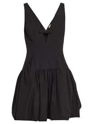 Cult Gaia Blaise Fit And Flare Mini Dress - Black