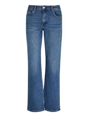 REFORMATION Elton Straight-leg Stretch- Jeans - Denim