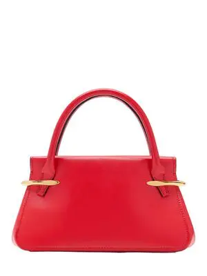 Givenchy Pinch Mini Leather Top-handle Bag - Red