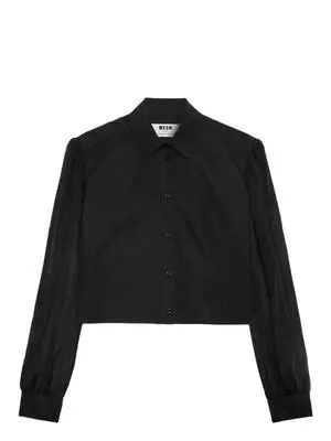 MSGM Long-sleeve Shirt - Black