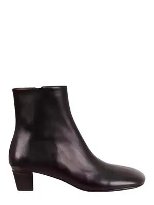 Marsèll Square-toe Boots - Black