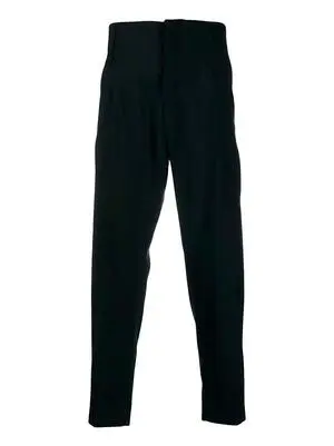 BE ABLE Cropped Straight-leg Trousers - Blue