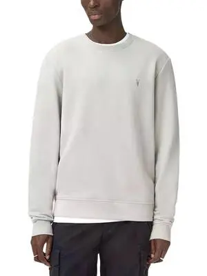 ALLSAINTS Raven Logo Crew-neck Sweatshirt - Grey