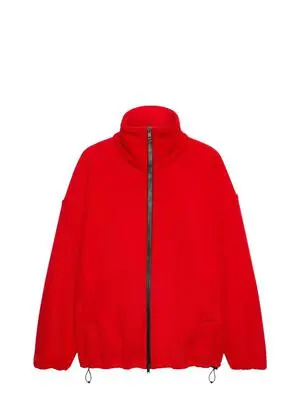 MSGM Zip-fastening Sweatshirt - Red