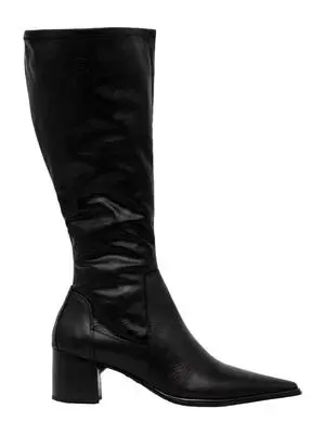 VAGABOND SHOEMAKERS Pointed-toe Knee-high Boots - Black