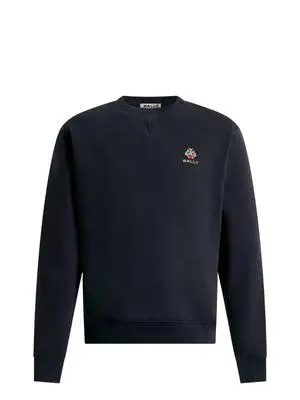 Bally Crest Crewneck Sweatshirt - Blue