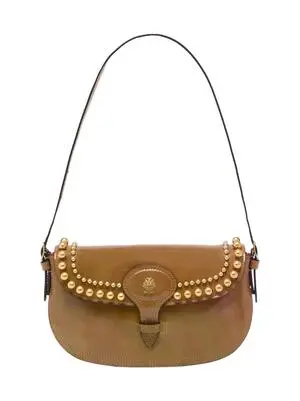 Bally Beckett Leather Shoulder Bag - Brown