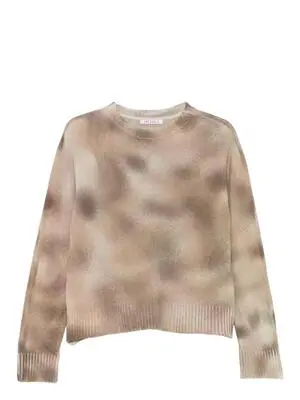 LISKA Spray-effect Sweater - Neutrals