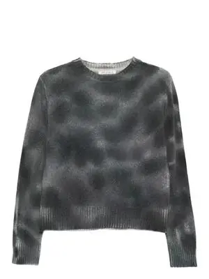 LISKA Spray-effect Pullover - Black