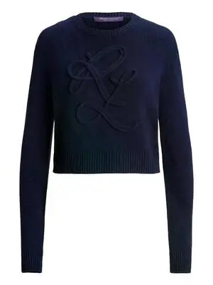 Ralph Lauren Bouclé Sweater - Blue