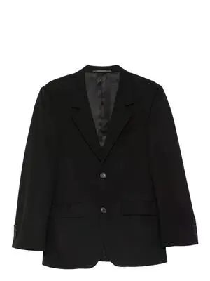 Balenciaga Single-breasted Blazer - Black