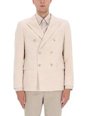 Hugo Boss Corduroy Blazer - Beige