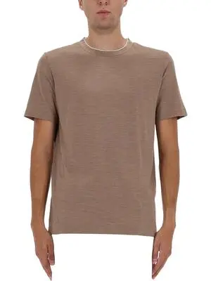Hugo Boss L-tesar" T-shirt - Brown