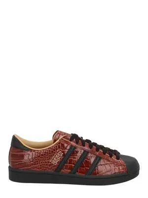 Adidas Originals By Alexander Wang Superstar Vintage Sneaker - Bordeaux