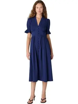 Diane Von Furstenberg Erica Dress - Classic Navy