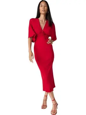 Diane Von Furstenberg Valerie Dress - Scarlet