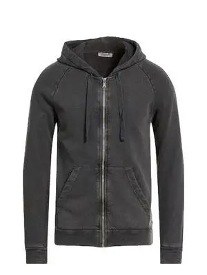 Crossley Cotton French Terry Zip-up Hoodie - Grey