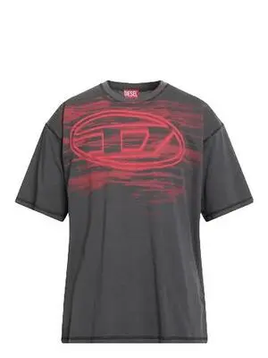DIESEL T-shirt Midnight Size Cotton - Grey