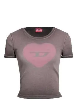 DIESEL® Logo-print T-shirt - Grey