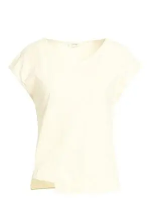Crossley Cotton Jersey Basic Tee - Yellow