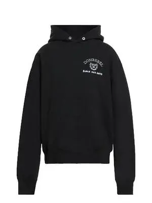 DOMREBEL Hooded Cotton Sweatshirt - Black
