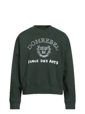 DOMREBEL Dark Cotton Sweatshirt - Green