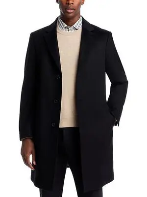Cardinal Of Canada St. Pierre Cashmere Topcoat - Black