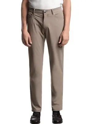 Emporio Armani Regular Fit Pants - Solid Light