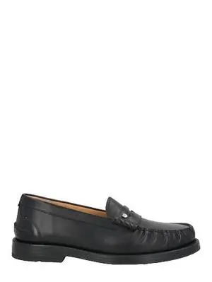 Bally Leather Penny Loafers - Black