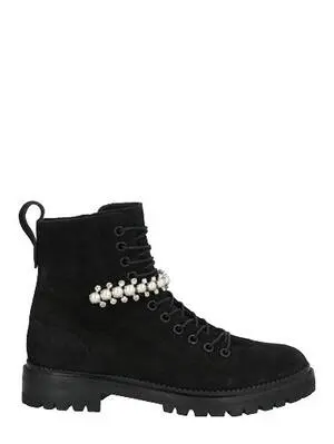 JIMMY CHOO Ankle Boots In Calfskin - Black