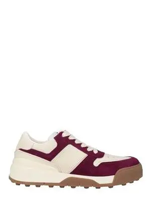TOD'S Leather Low-top Sneakers - Purple